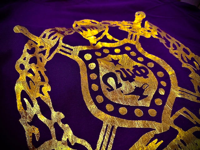 Vintage Que Foil-Finish SS Tee– GhostQue Apparrel