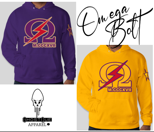 "Omega Bolt" Heavyweight Hoodie– GhostQue Apparrel